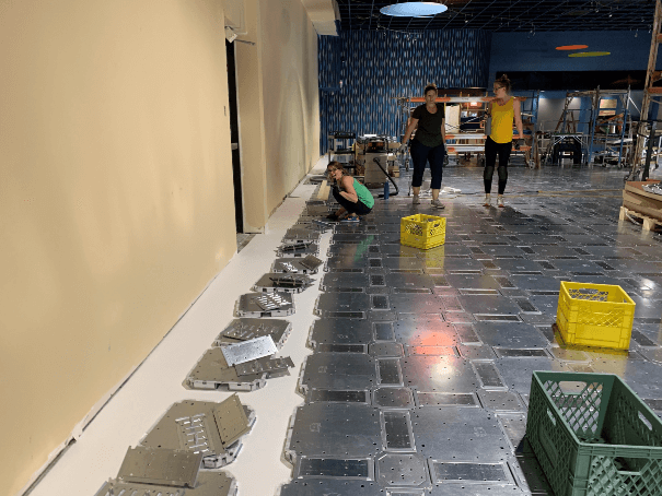 Easy Self-Installation of Low Profile Raised Flooring at The Chances ...